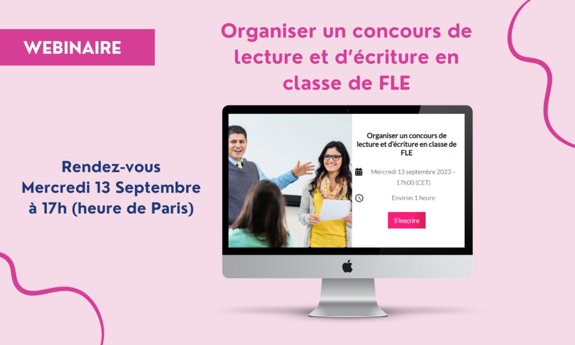 Prochain webinaire : Organiser un concours de lecture et… – Didier FLE