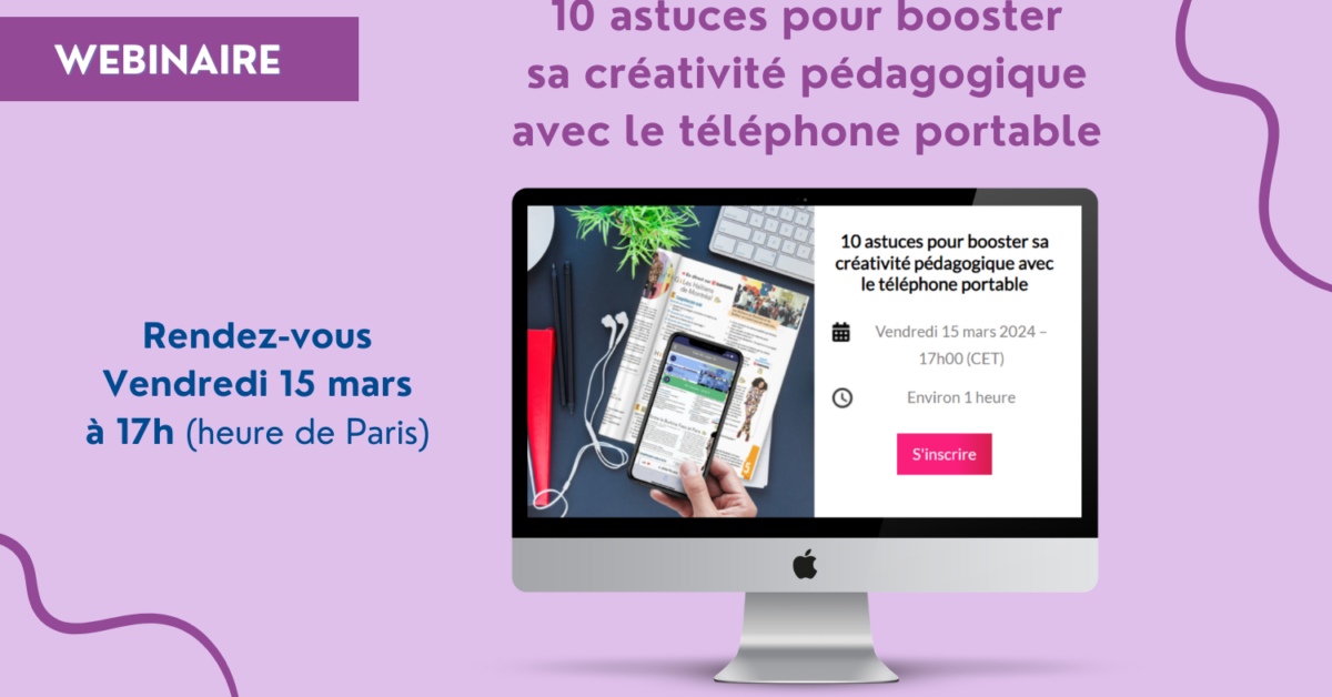 Prochain webinaire : 10 astuces pour booster sa créativité… – Didier FLE