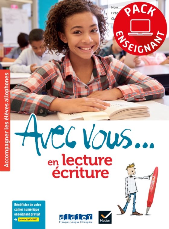 Avec vous... en lecture-écriture - Pack numérique enseignant - Didier FLE
